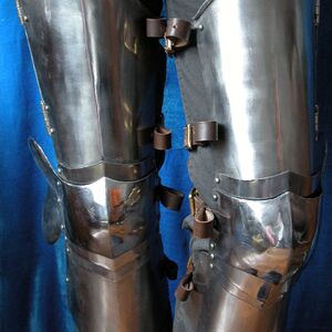 MEDIEVAL COMBAT LEGS WITH THIGH PLATE :: ArmStreet